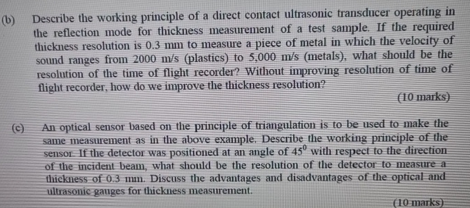 Solved (b) ﻿Describe the working principle of a direct | Chegg.com