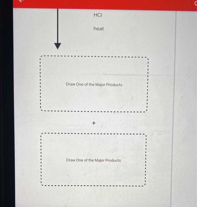 Solved Draw the major elimination and substitution products | Chegg.com