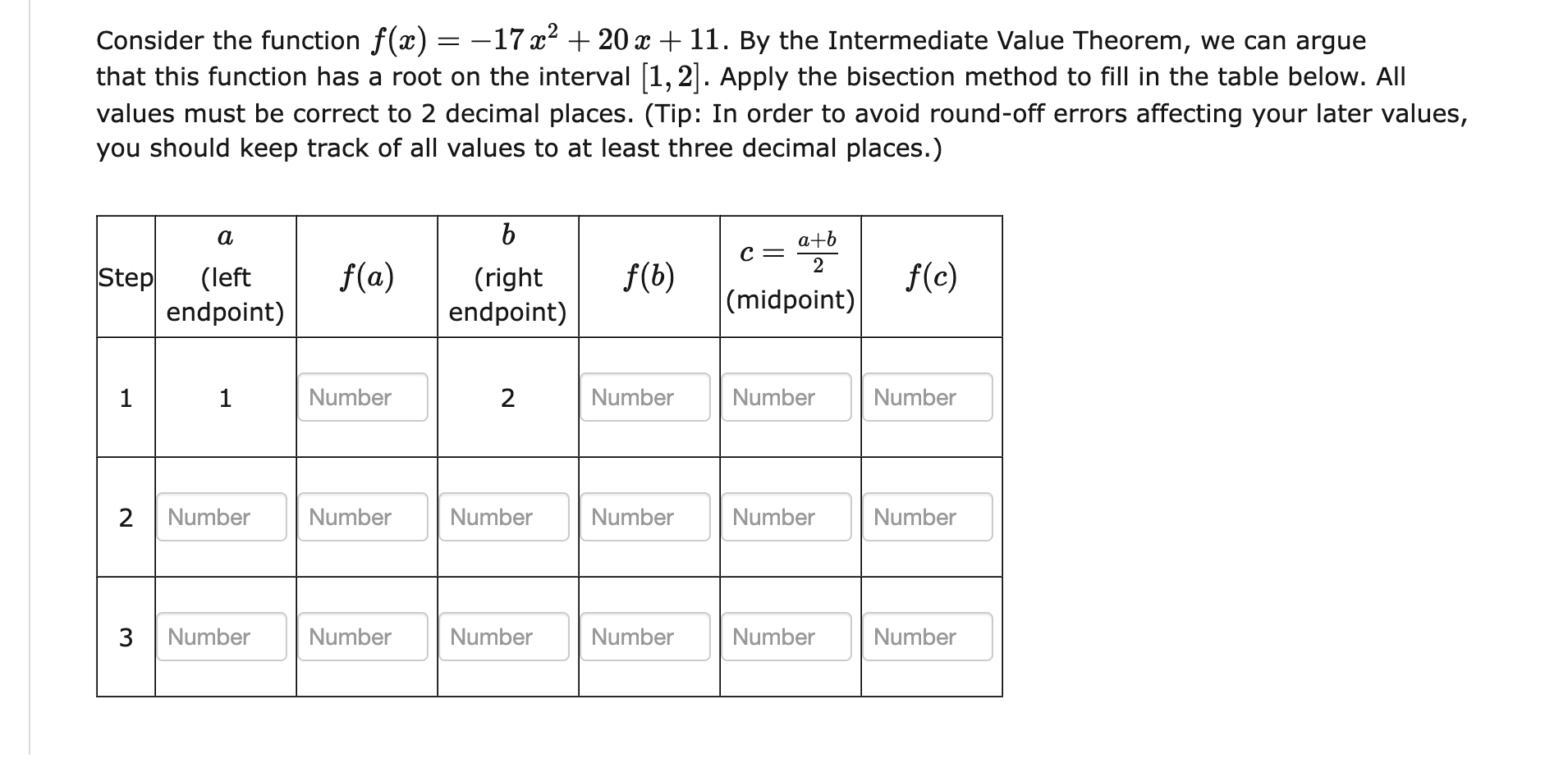 Solved Consider the function f(x)=-17x2+20x+11. ﻿By the | Chegg.com