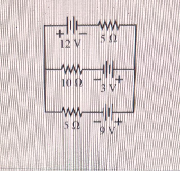 Solved What is the current through the 10Ω resistor in the | Chegg.com