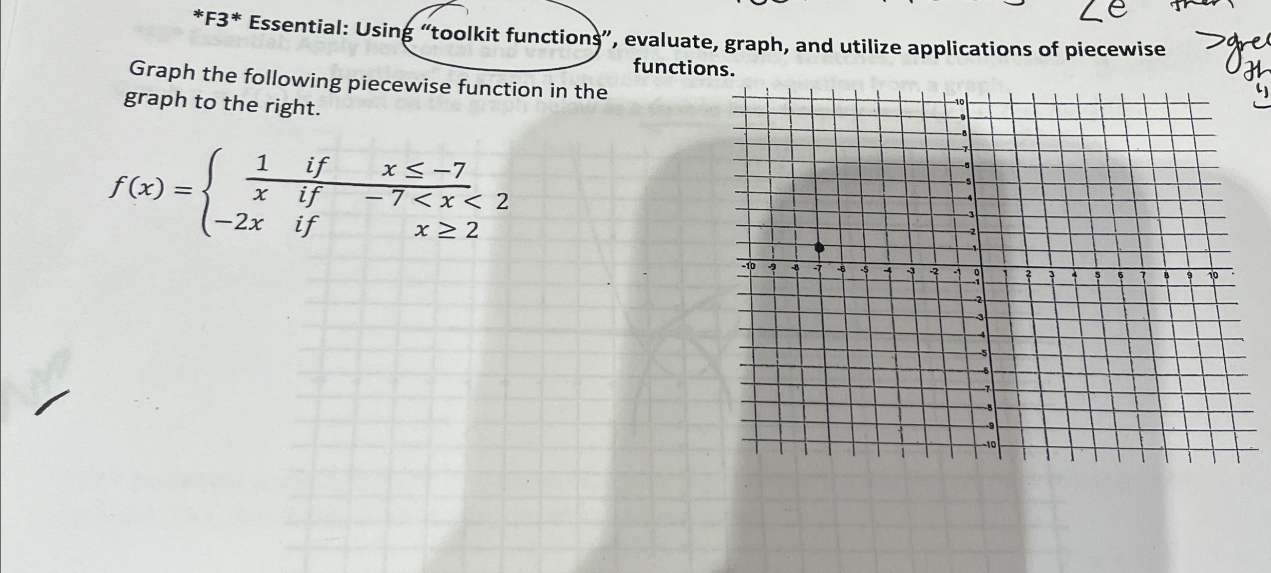 Essential: Using "toolkit functions", evaluate, | Chegg.com