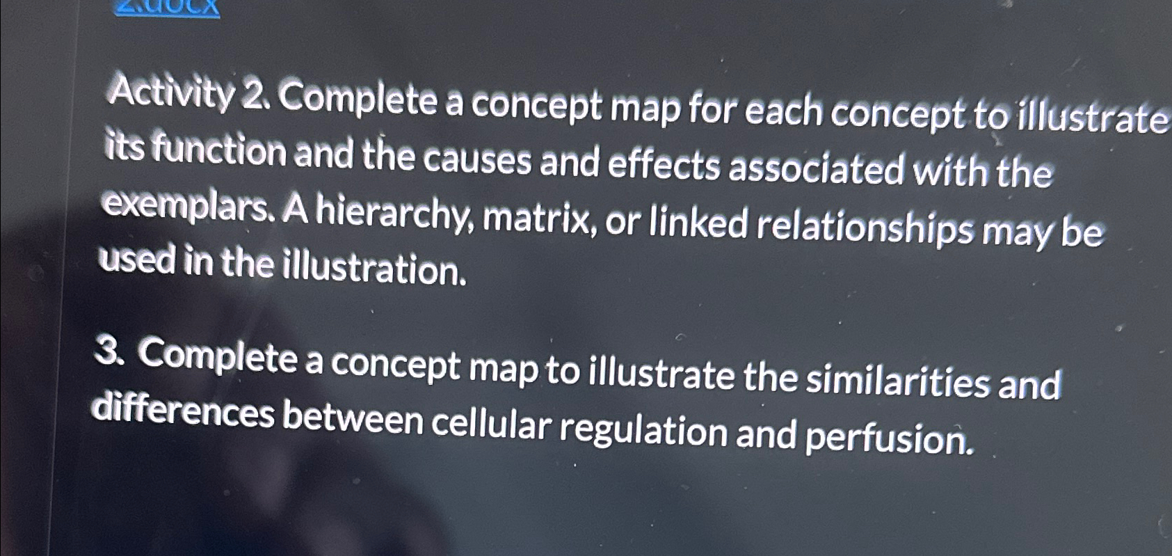 Solved Activity 2. ﻿Complete a concept map for each concept | Chegg.com
