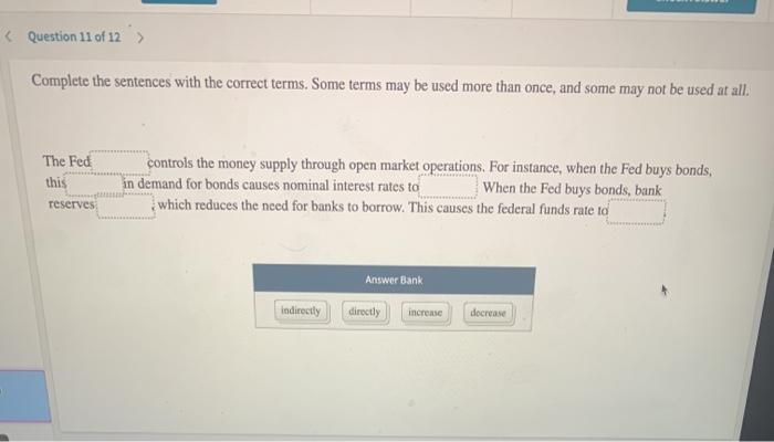 Solved Complete the sentences with the | Chegg.com