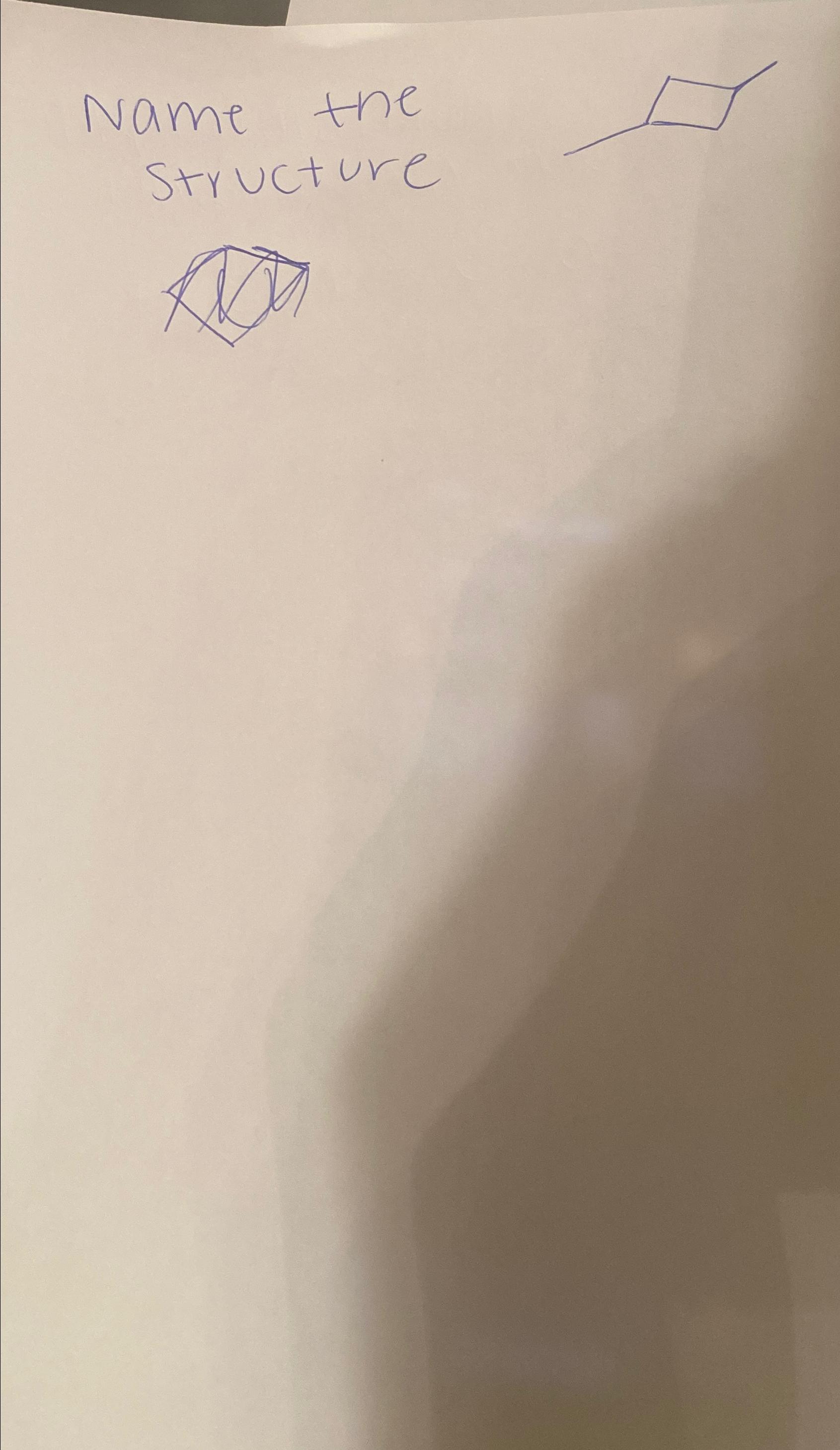 Solved Name the structure | Chegg.com