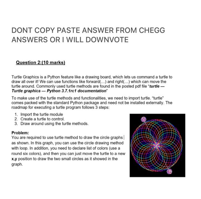 Solved DONT COPY PASTE ANSWER FROM CHEGG ANSWERS ORI WILL | Chegg.com