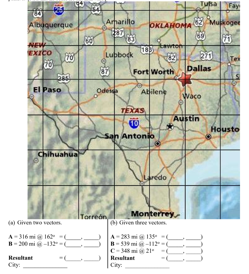 Solved Below is a map of Texas, where the grid boxes are all | Chegg.com