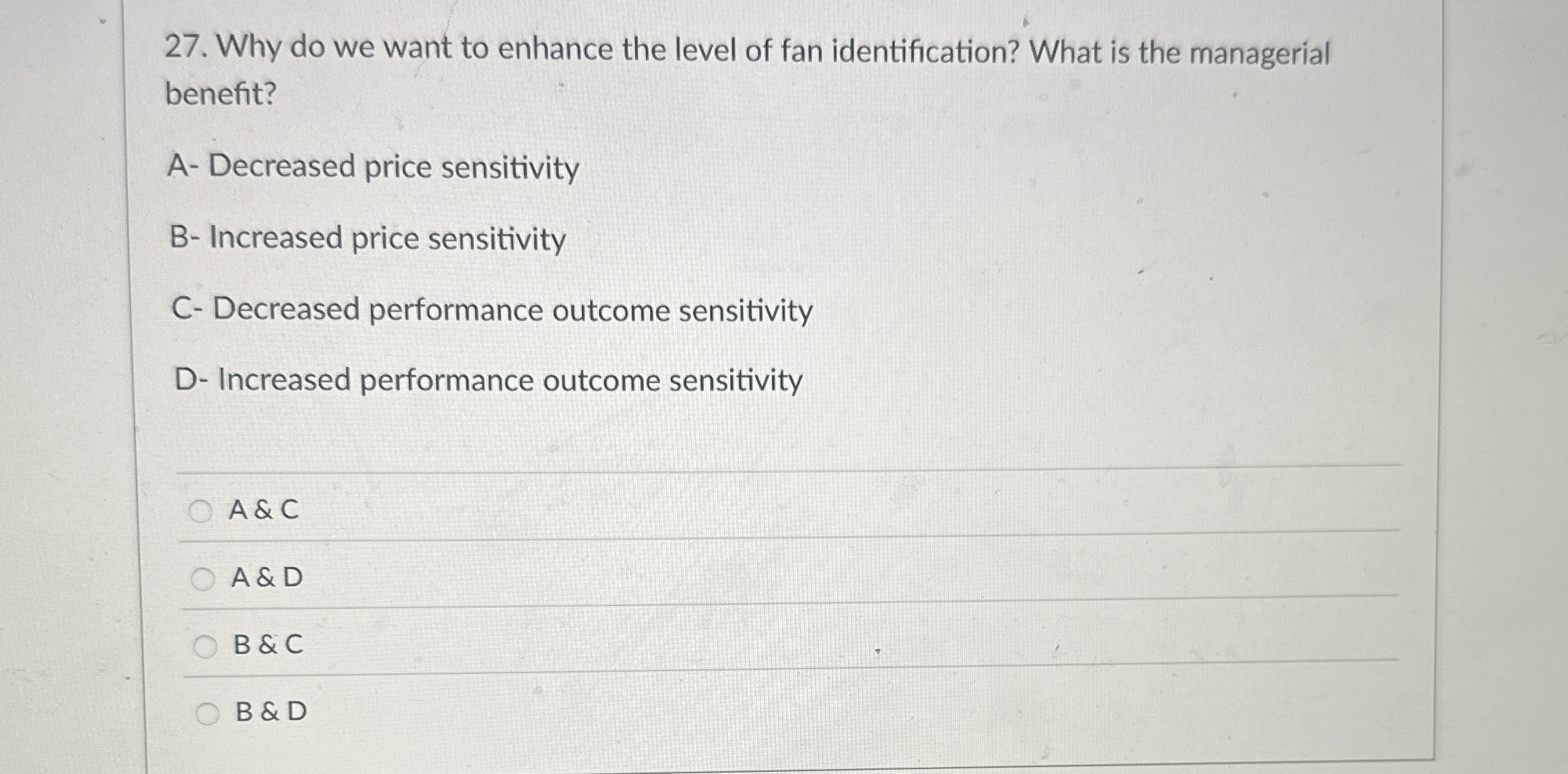 Solved Why do we want to enhance the level of fan | Chegg.com