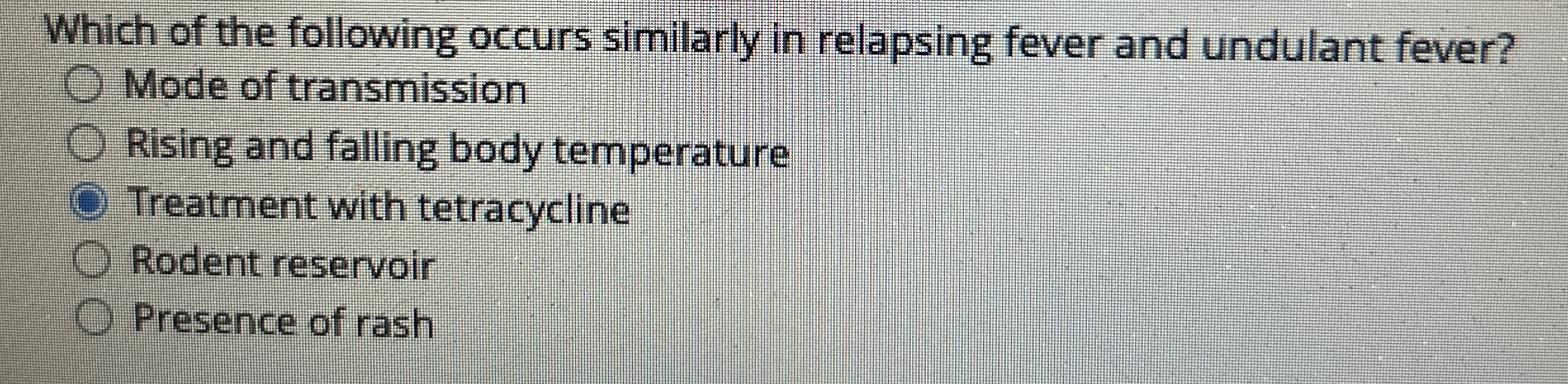 Solved Which of the following occurs similarly in relapsing | Chegg.com