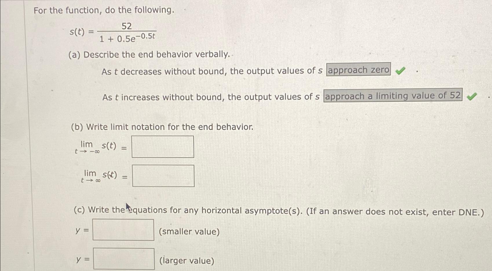 Solved For the function, do the | Chegg.com