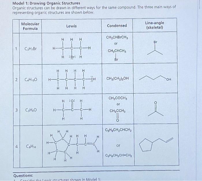 Solved 3. Consider the line-angle (skeletal) structures | Chegg.com