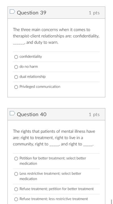 Solved The three main concerns when it comes to | Chegg.com