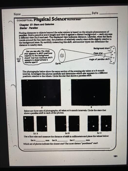 Solved Name Date CONCEPTUAL Physical Science me PRACTICE | Chegg.com