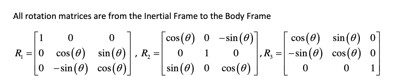 Solved Given DCM = ﻿ ﻿ -0.1250 0.7500 -0.6495 | Chegg.com
