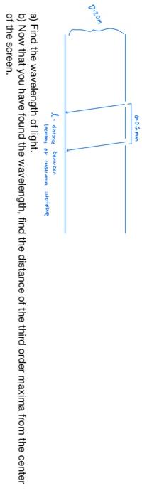 b) Now that you have found the wavelength, find the | Chegg.com