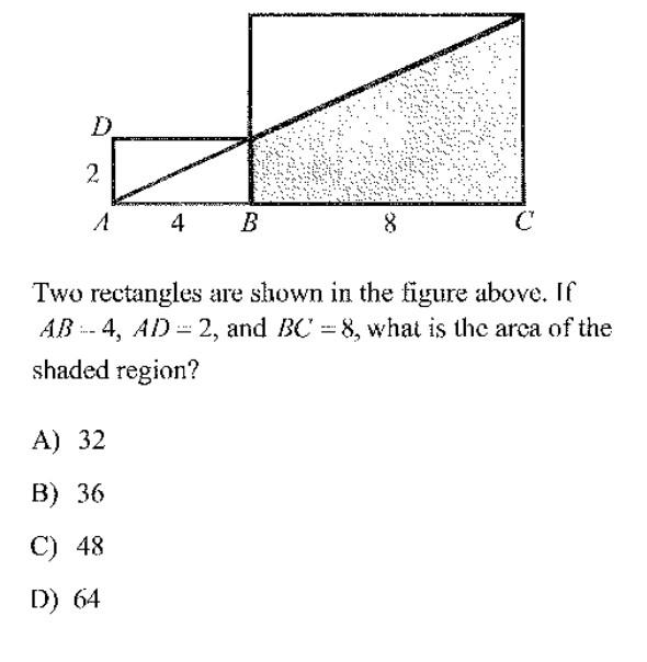 Solved Two rectangles are shown in the figgure above. If | Chegg.com