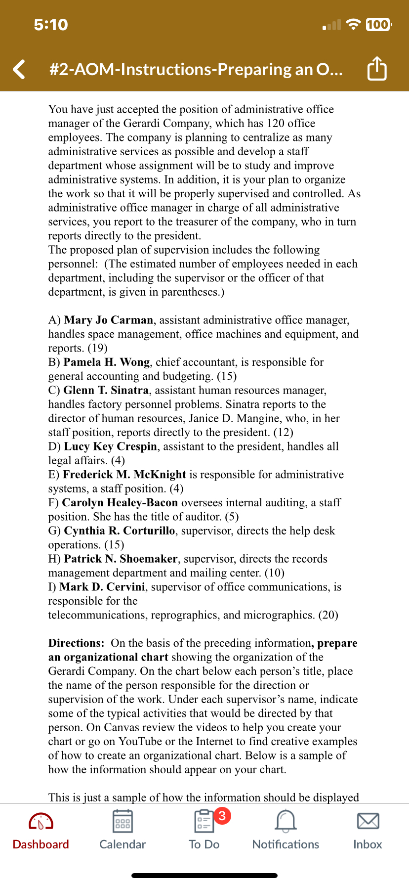 Solved 100#2-AOM-Instructions-Preparing an O...You have just | Chegg.com