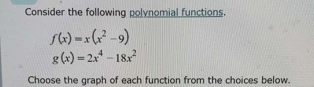 Solved Consider the following polynomial | Chegg.com