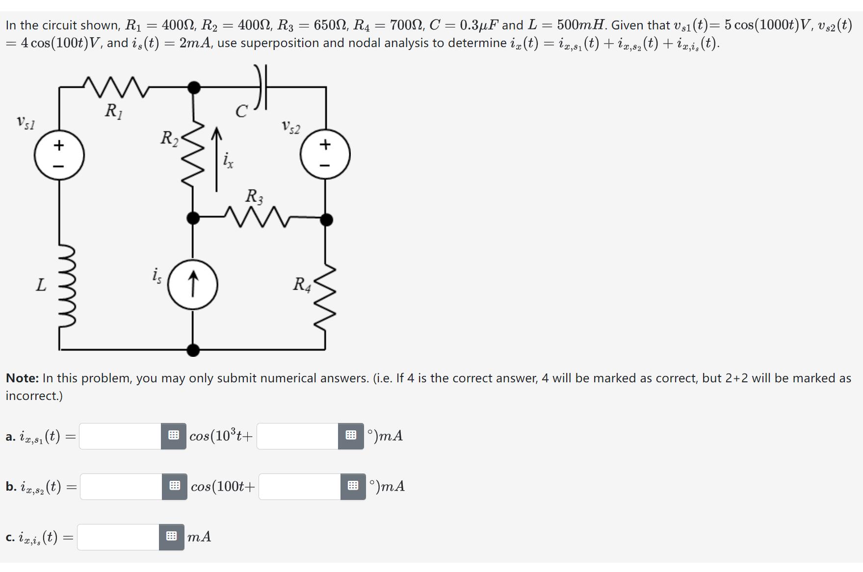 Solved In the circuit shown, | Chegg.com