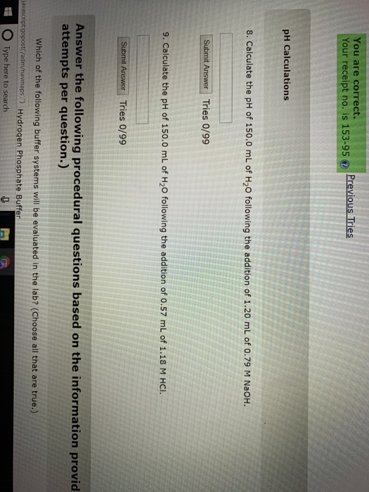 Solved The first buffer you will prepare is a Sulfate | Chegg.com