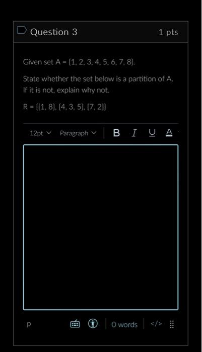 Solved Evaluate the expression below. Choose true if it | Chegg.com