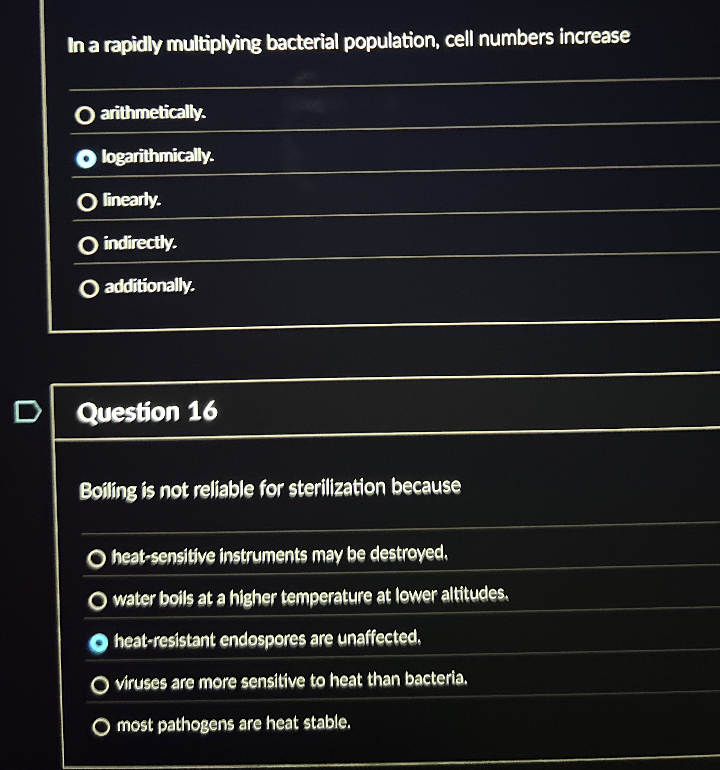 Solved In a rapidly multiplying bacterial population, cell | Chegg.com