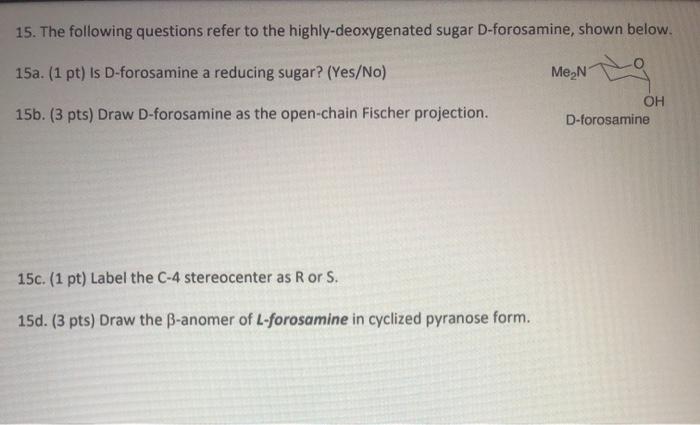 Solved 15. The following questions refer to the | Chegg.com