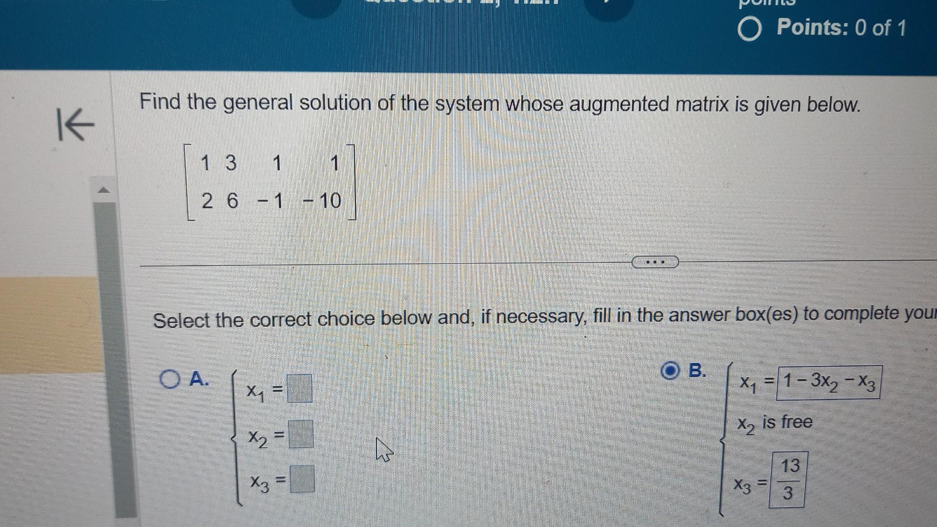 Solved Find the general solution of the system whose | Chegg.com