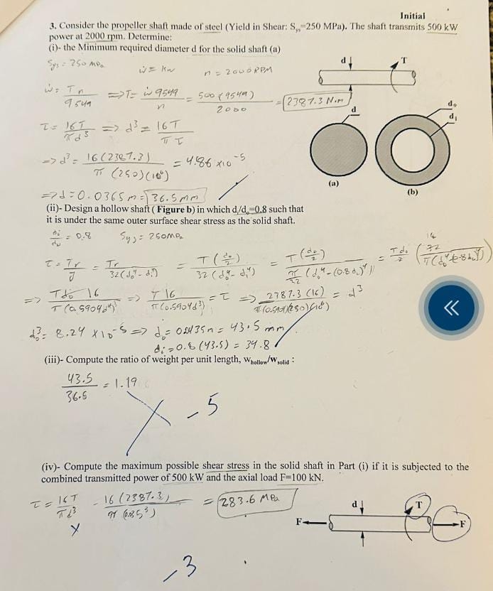 Solved Do all parts in detailInitial3. ﻿Consider the | Chegg.com