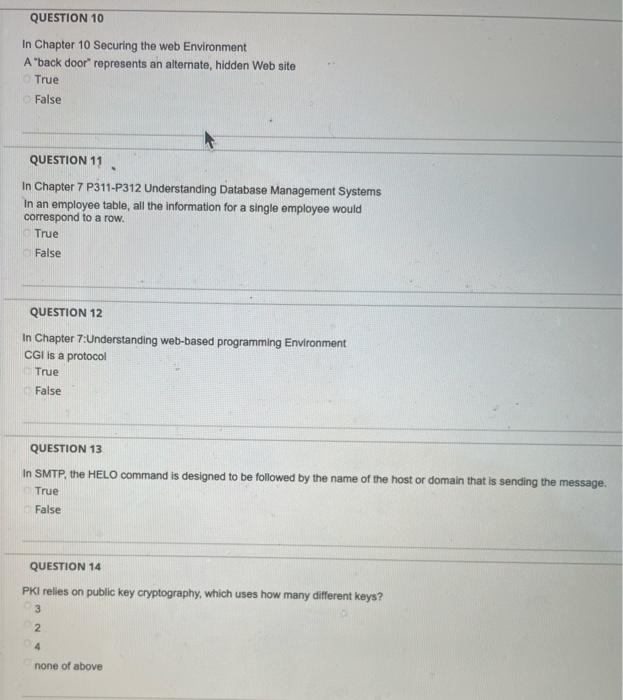 Solved QUESTION 1 We installed the Apache web server and | Chegg.com