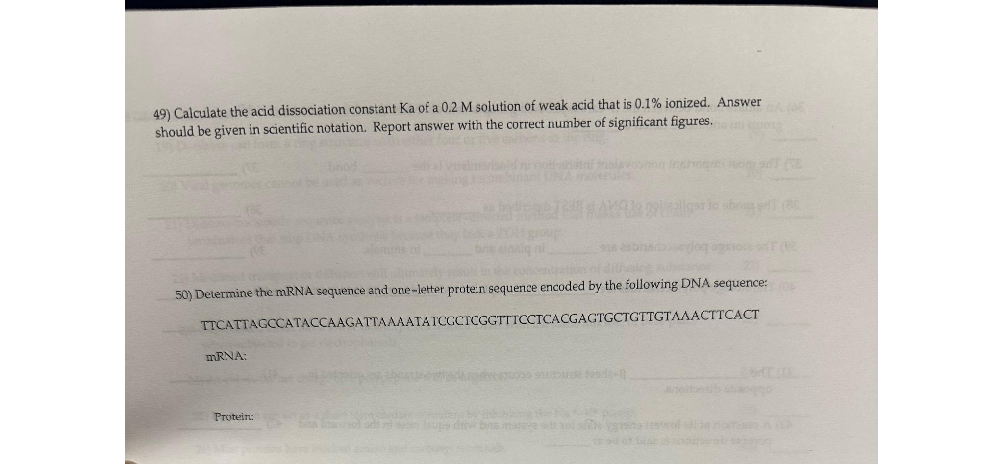 Solved Calculate the acid dissociation constant Ka ﻿of a | Chegg.com