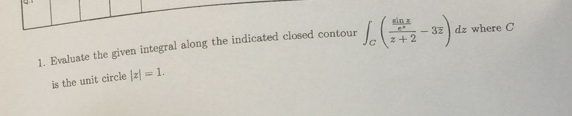 Solved Evaluate the given integral along the indicated | Chegg.com
