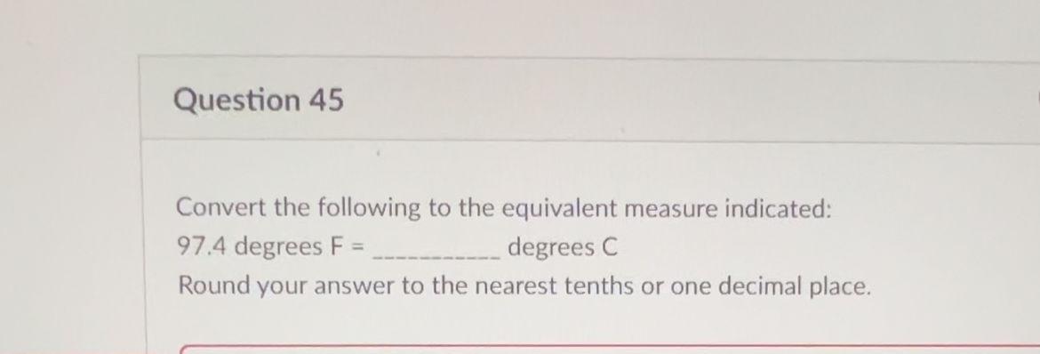 Solved Question 45Convert the following to the equivalent | Chegg.com