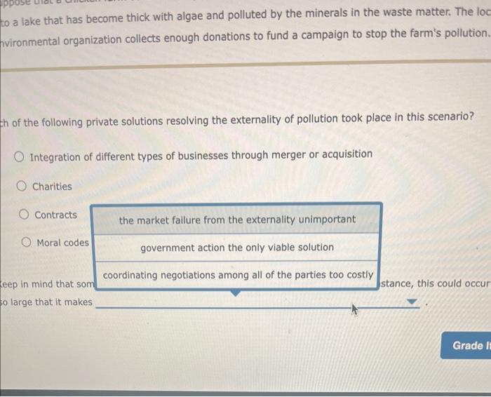 Solved 9. Private solutions to correct for externalities | Chegg.com