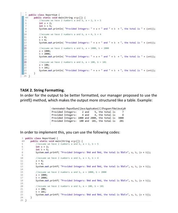 Solved CPS 2231 Computer Programming Lab #2. Methods | Chegg.com