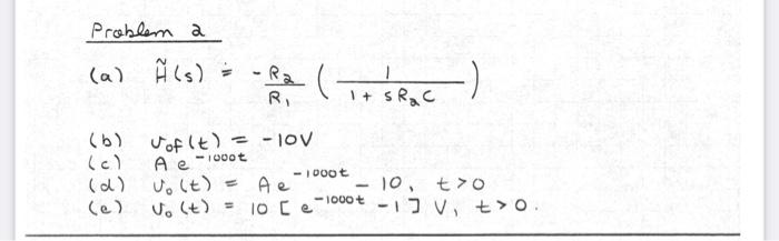 Solved (a) Draw the frequency-domain circuit for t>0, and | Chegg.com