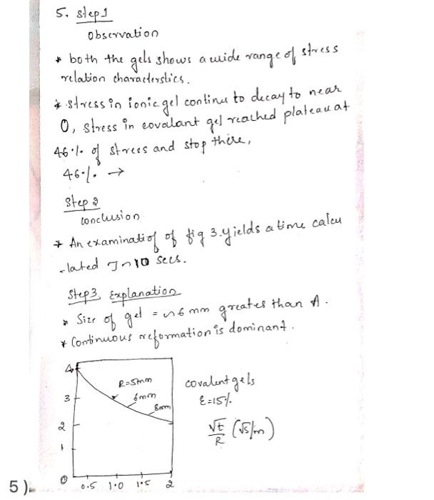 Solved 5. step! relation characterstics. Obscyvation * both | Chegg.com
