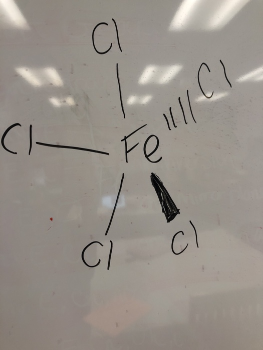 Solved Cl Cl Fe C) cl | Chegg.com