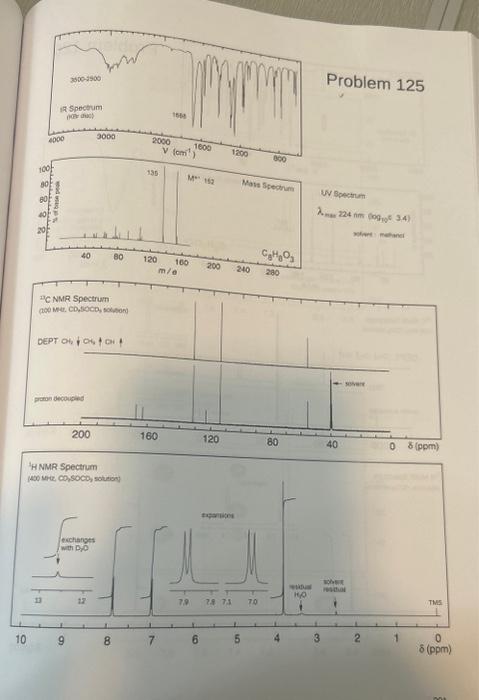 Solved please provide structure and explain | Chegg.com
