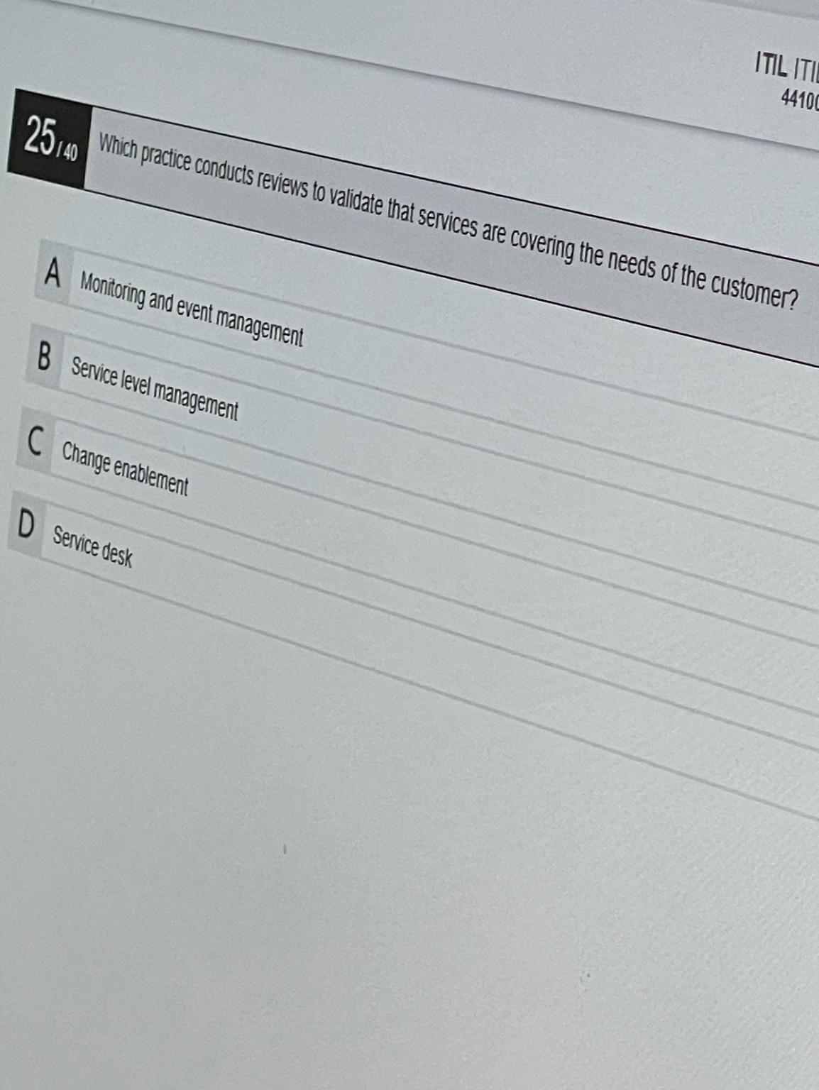 Solved Which practice conducts reviews to validate that | Chegg.com