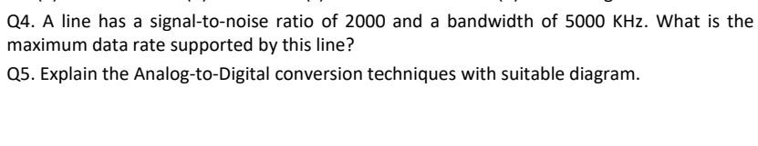 Solved Q3. We have a baseband channel with a 2-MHz | Chegg.com