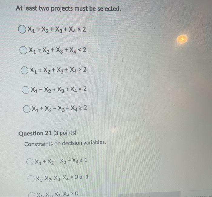 Solved [Chapter 12] Integer Linear Optimization Models The | Chegg.com