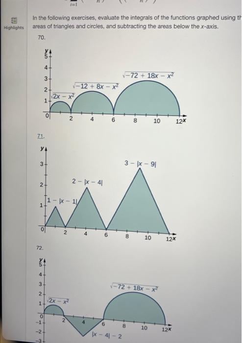 Solved In the following exercises, evaluate the integrals of | Chegg.com