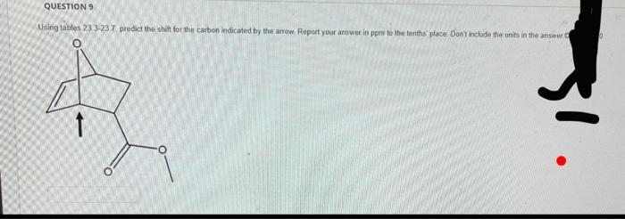Solved Using tables 233−237 predict the shift for the carben | Chegg.com