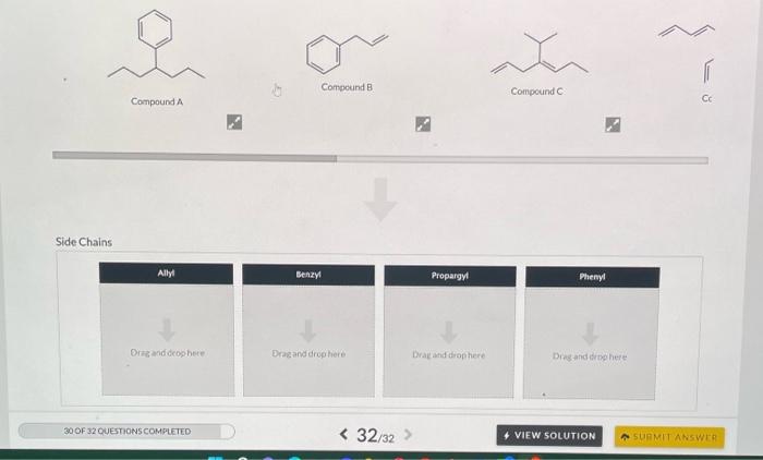 Solved Sort the molecules according to whether they have an | Chegg.com