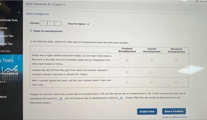 Solved Aplia Homework 37: Chapter 6 Back to Assignment and | Chegg.com