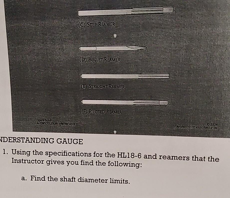 Solved 1. Using the specifications for the HL18-6 and | Chegg.com
