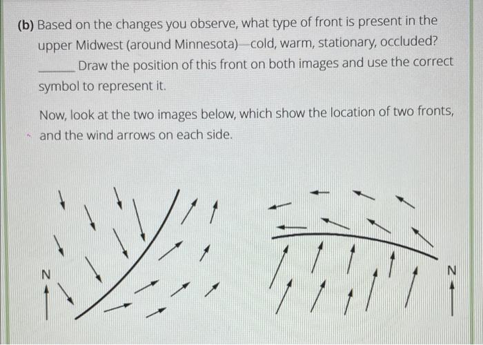 Solved EXERCISE 18.4 Identifying Fronts and Predicting Their | Chegg.com