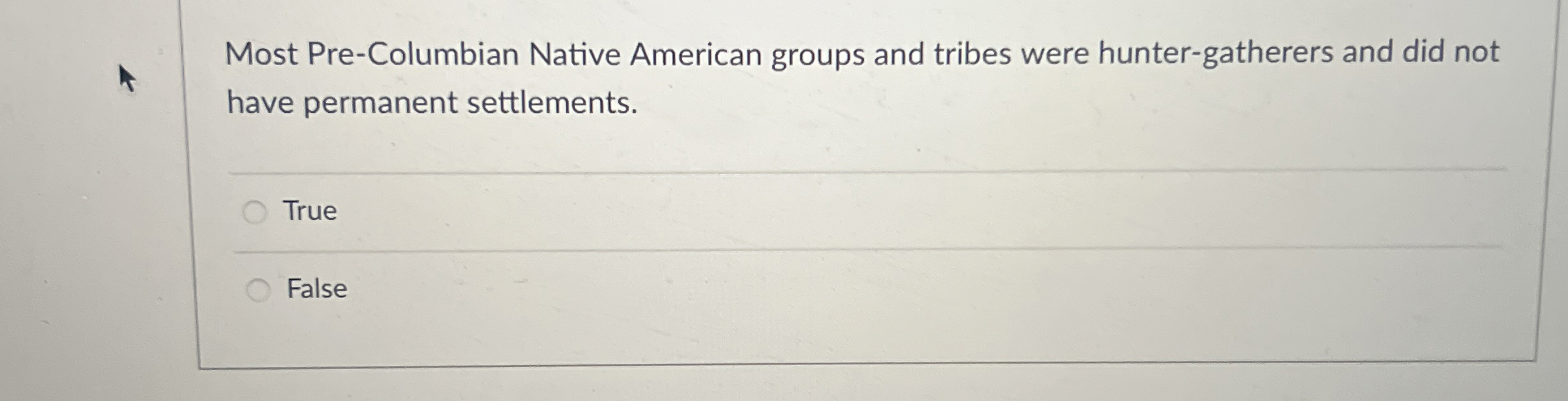 Solved Most Pre-Columbian Native American groups and tribes | Chegg.com
