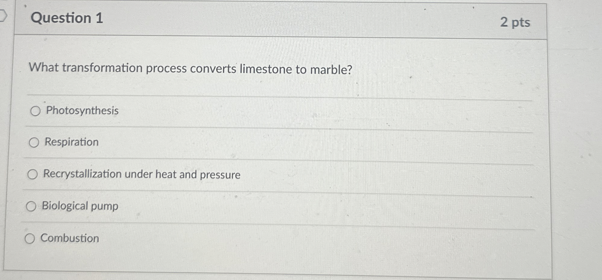 Solved Question 12 ﻿ptsWhat transformation process converts | Chegg.com