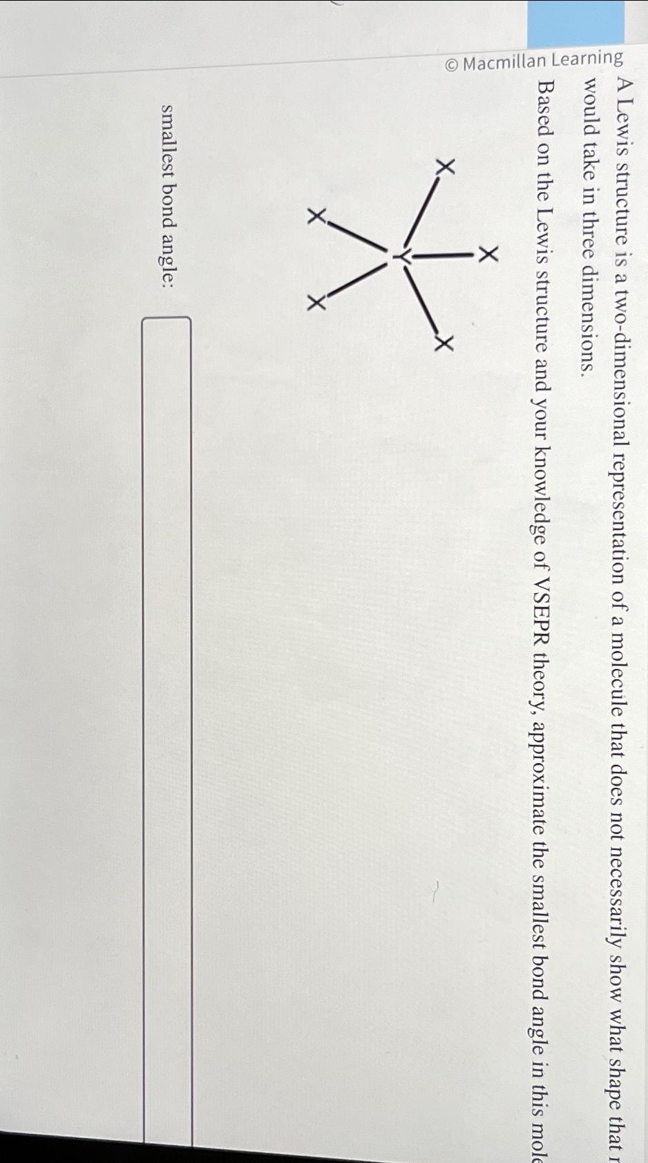 Solved A Lewis structure is a two-dimensional representation | Chegg.com